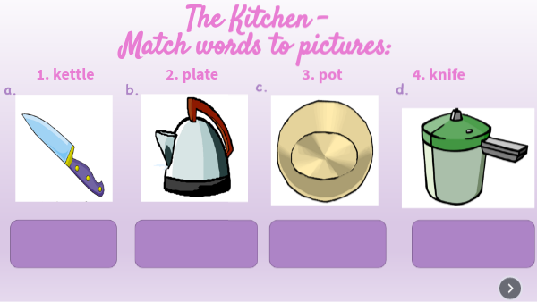 Kitchen Vocabulary | Genially