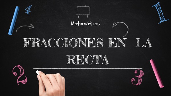 Ejercicios de fracciones en la recta | Genially