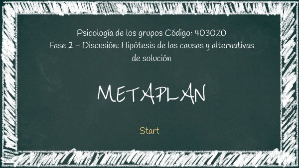 METAPLAN | Genially