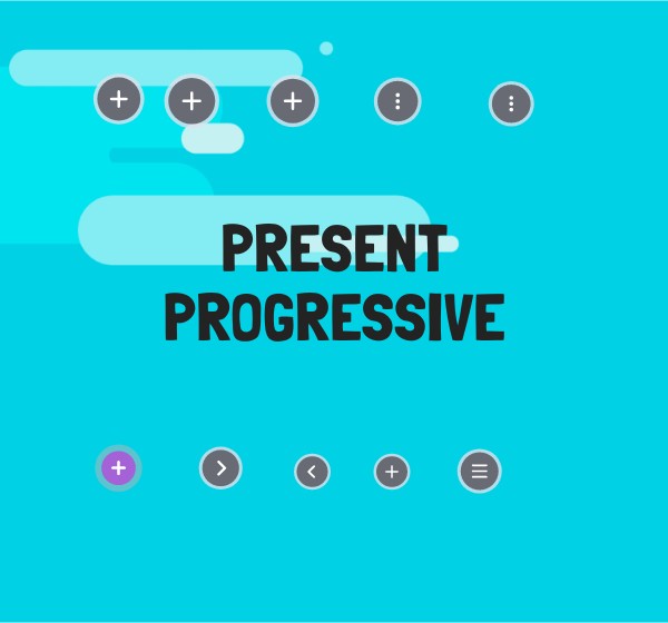 Present progressive Future