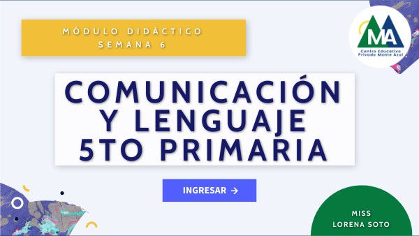 C y L - S6- M6, 5o. primaria | Genially