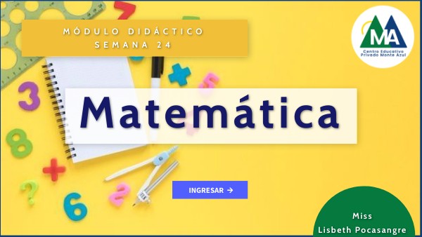 Matemática - S24 - M24 - 6o. | Genially