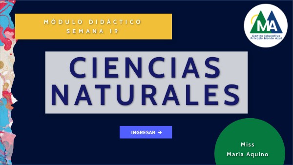 CCNN - S19- M19 - 6to primaria | Genially