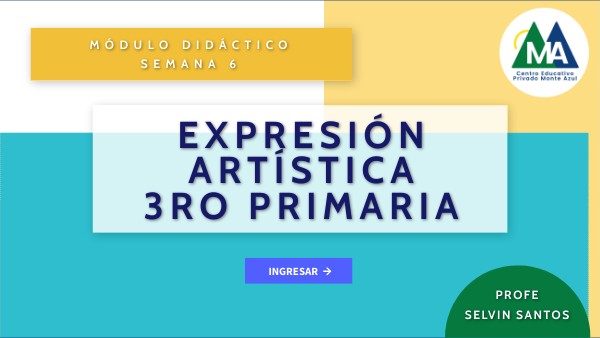Exp. Art. - S6- M6, 3o. primaria