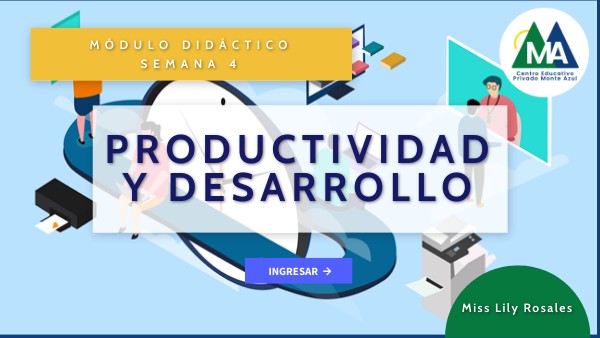 Prod. y Des. - S4- M4, 5o. primaria