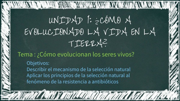 Biología: Clase 4. Selección natural y teorías evolutivas | Genially
