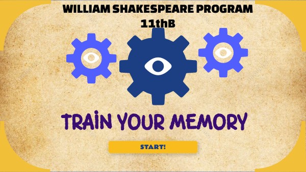 MEMORY GAME WS | Genially