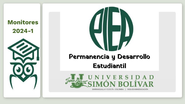 MONITORES 2024-1 | Genially