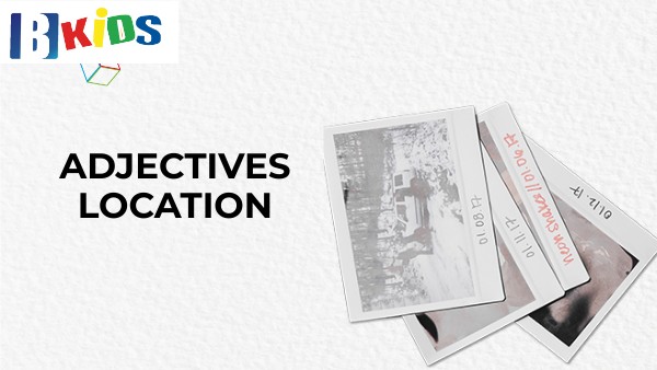 Adjectives Location | Genially