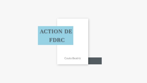 Action de FDRC
