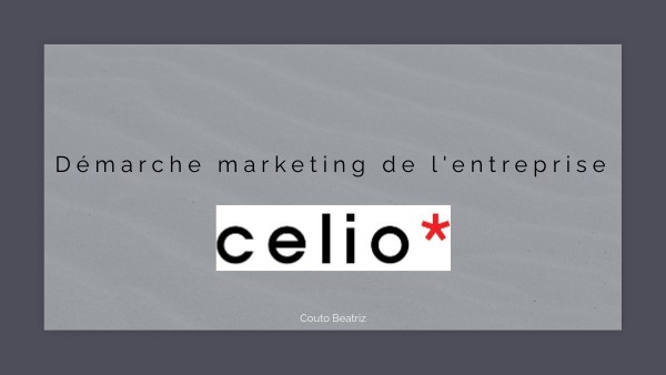 Marketing celio | Genially
