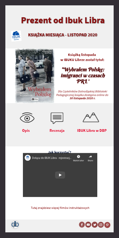 Prezent od Ibuk Libra - Listopad 2020