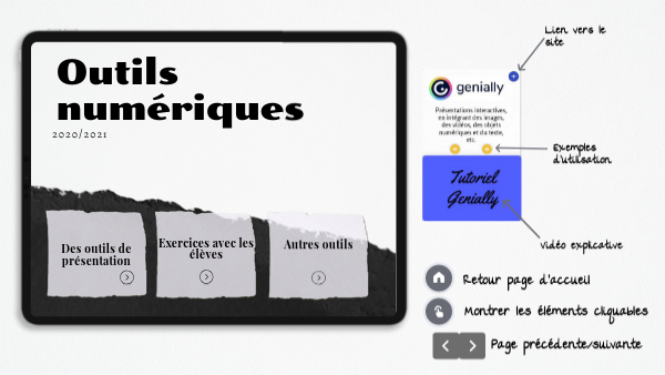 outils numériques | Genially