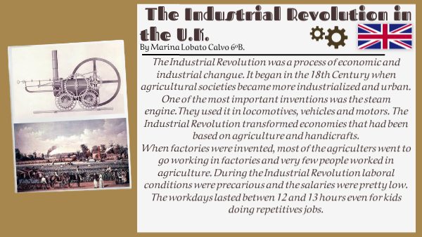 The Industrial Revolution in the U.K.