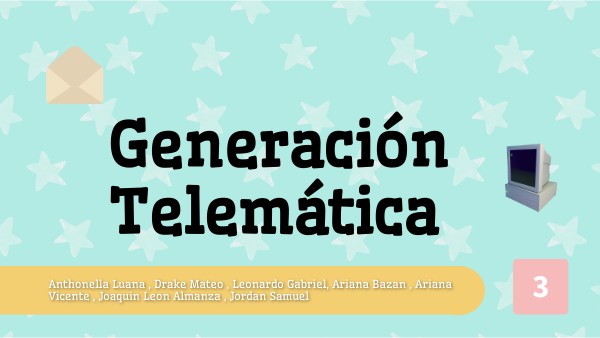 Generación Telemática | Genially