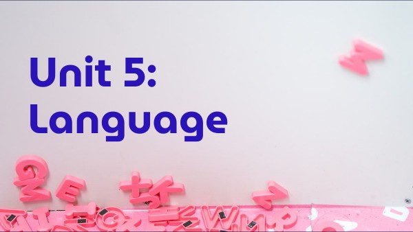 C1.2 Unit 5 Language