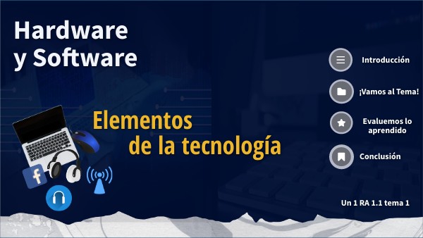 1.1 tema 1 Conceptos de hardware y software | Genially
