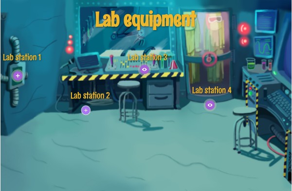 Lab Equipment at School | Genially