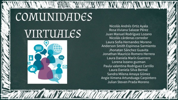Comunidades virtuales | Genially