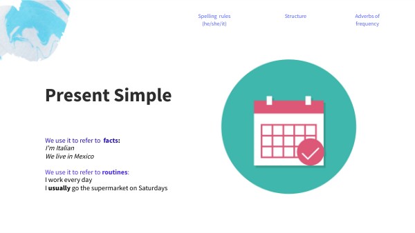 Present simple A1 | Genially