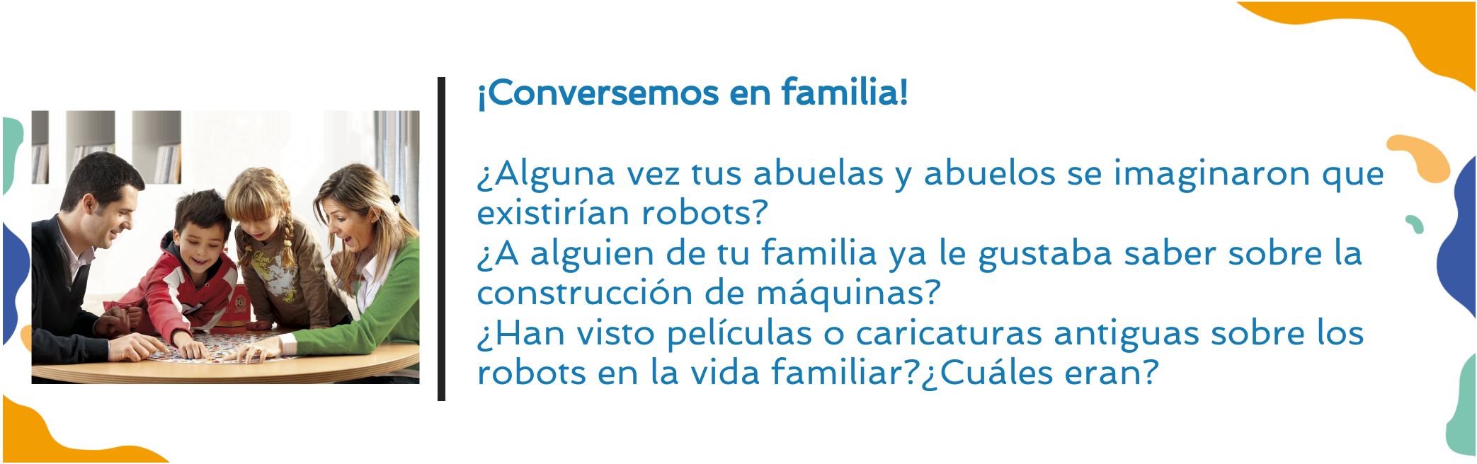 Conversemos en familia | Genially