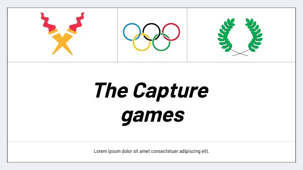 The capture game | Genially