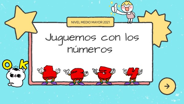 JUEGO: NUMERO-CANTIDAD MEDIO MAYOR
