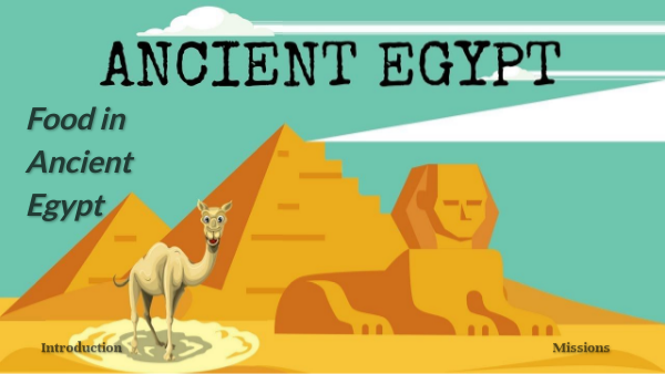 Project of Egypt: Food | Genially