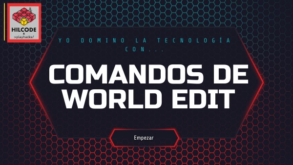 Comandos world edit | Genially