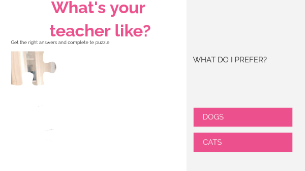 What's your teacher like?