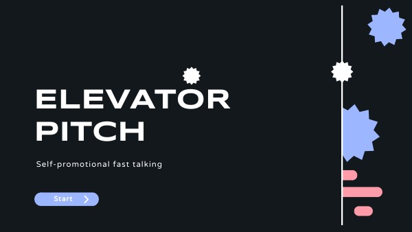 Elevator Pitch - Level 5 | Genially