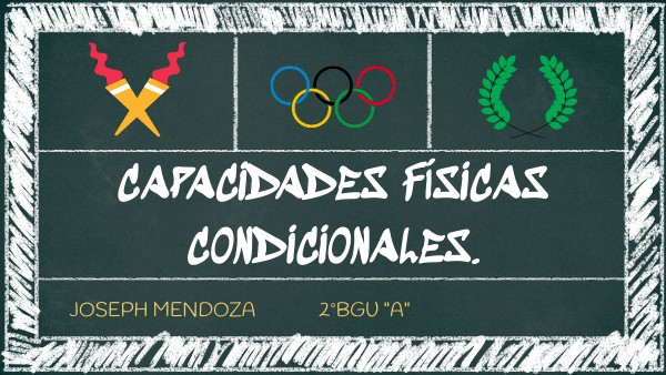 PRESENTACIÓN DE LAS CAPACIDADES FÍSICAS CONDICIONALES. | Genially