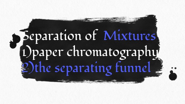 Separation of mixtures | Genially