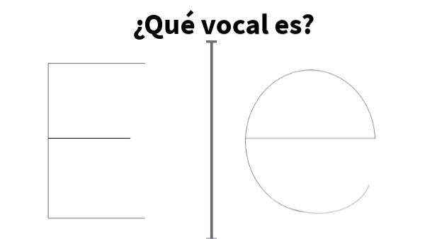 Vocal E-e