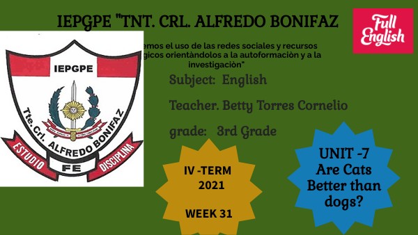 Week 31- Reading Comprehension | Genially