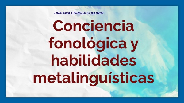 CONCIENCIA FONOLOGICA 1 | Genially