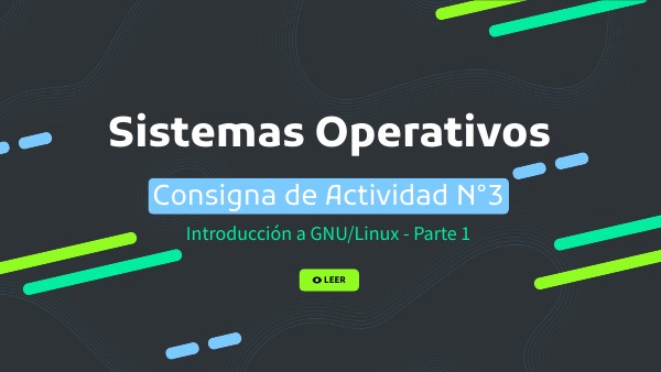 SO TUDDAM - Consigna ACT-3 | Genially