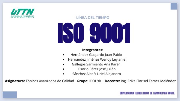ISO 9001 | Genially