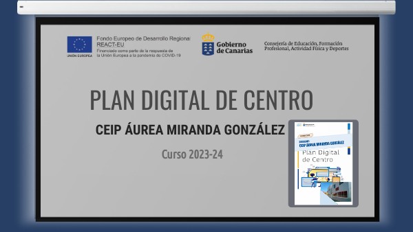 CEIP ÁUREA MIRANDA GONZÁLEZ - DIFUSIÓN PDC