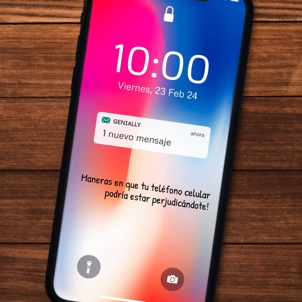 Uso prolongado del celular | Genially