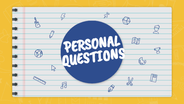 Personal questions | Genially