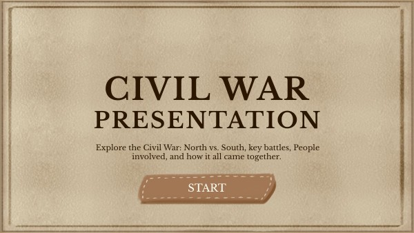 Civil War Presentation - Rukan