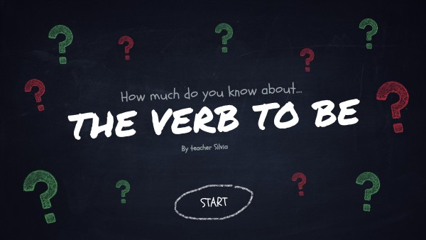 Quiz verb to be | Genially