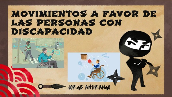 Movimientos a favor de las personas con discapacidad