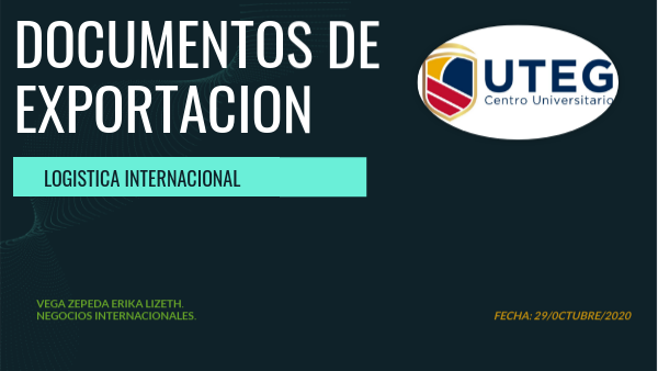 documentos de exportacion