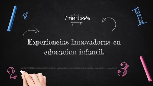 PRESENTACIÓN TIZA Y PIZARRA