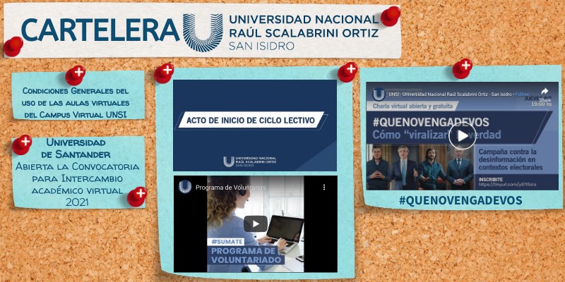 Cartelera UNSI | Genially