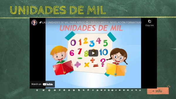 Unidades de mil | Genially