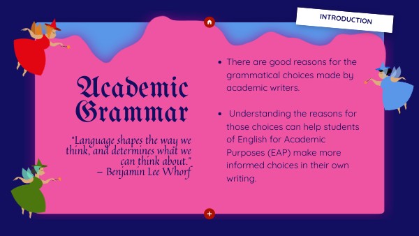ACADEMIC GRAMMAR | Genially