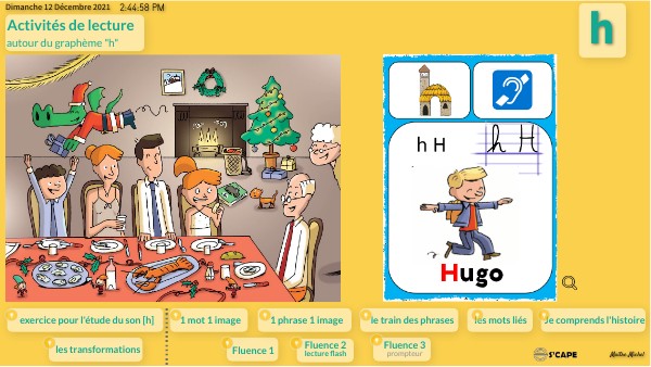 Graphème "h" | Genially